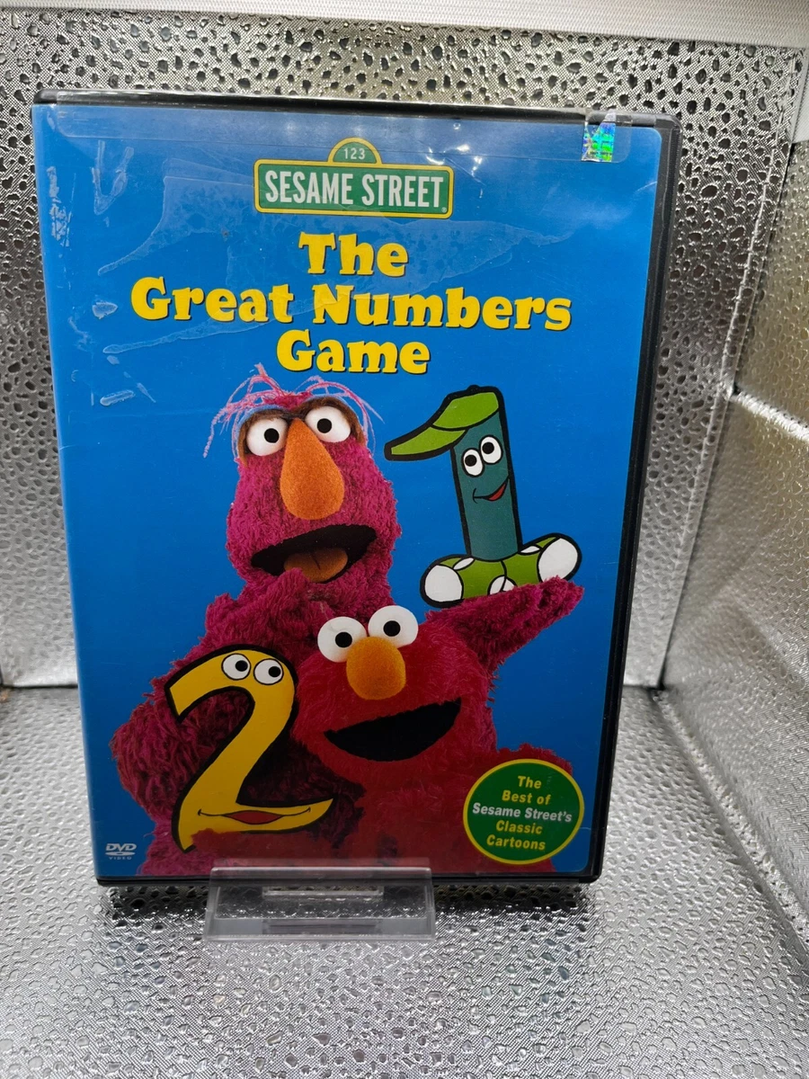 Sesame Street The Great Numbers Game Dvd