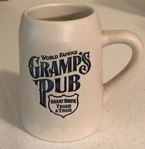 Hallmark Stoneware Mug “World Famous Gramps Pub” Great Brew Tried ...