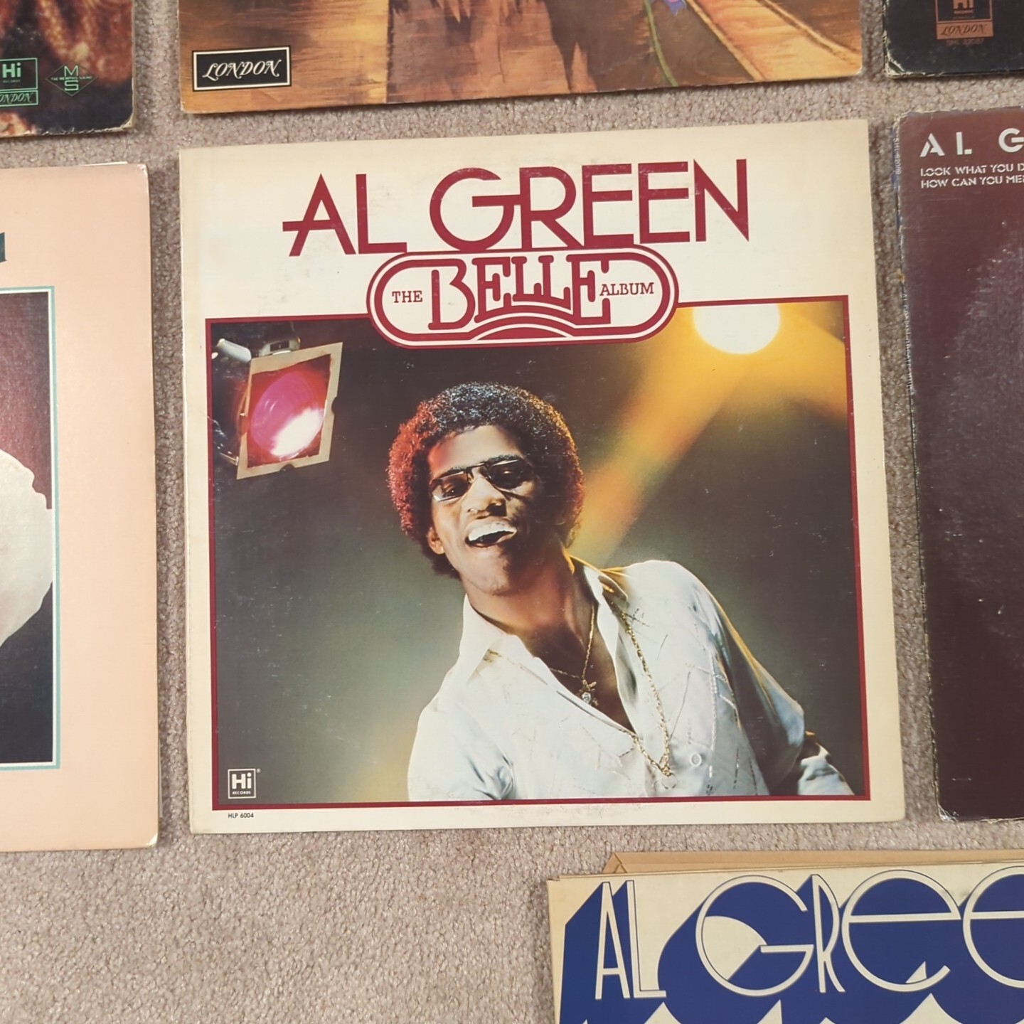 Lot Of 13 Al Green Vinyl Records. Promo, France, And Colored Vinyl ...