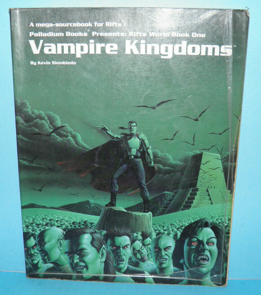 The Palladium Rifts World Book One Vampire Kingdoms RPG | eBay