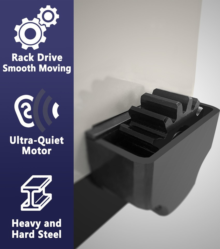 Sliding Gate Opener 1400LB WiFi Control/Solar Power/Battery Backup ...