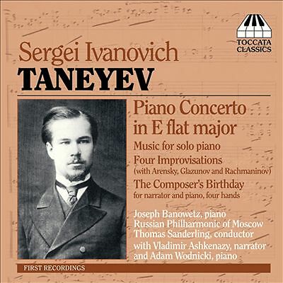 Sergei Ivanovich Taneyev: Piano Concerto in E Flat Major by Joseph ...