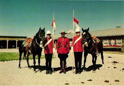 Fort Macleod RCMP Royal Canadian Mounted Police Canada Postcard | eBay
