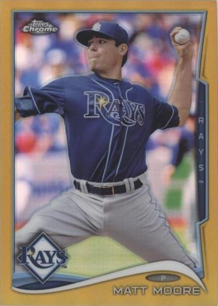 2014 Topps Chrome - Gold Refractor #102 Matt Moore /50 for sale online | eBay