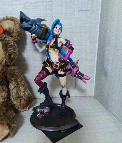 Official League of Legends LOL Jinx Statue PVC Figure Model ...
