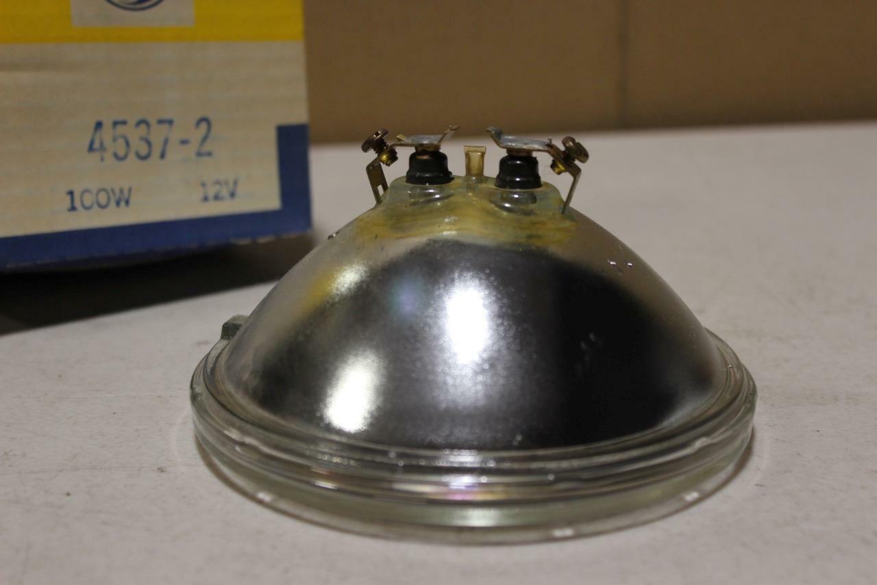 GE 4537-2 PAR 46 Halogen lamp Beam bulb 12V 100W with flat glass front ...