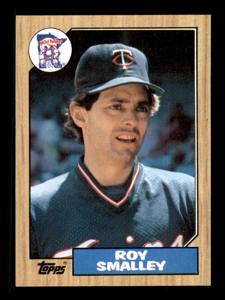 1987 Baseball Topps Roy Smalley Minnesota Twins #744 1 | eBay