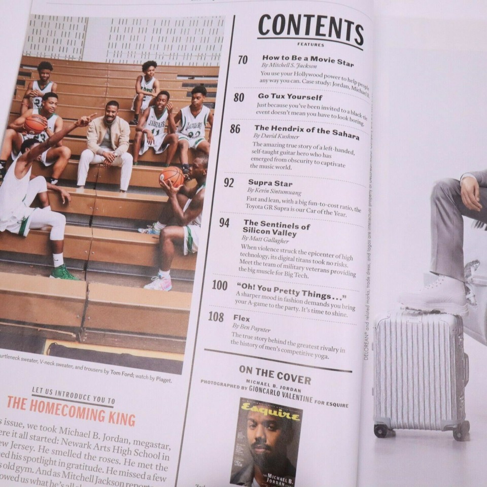 Esquire Magazine The Michael B Jordan Story Winter 2020 | eBay UK