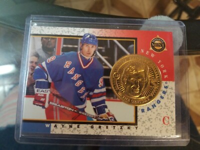 Wayne Gretzky Pinnacle mint Collection gold plated | eBay
