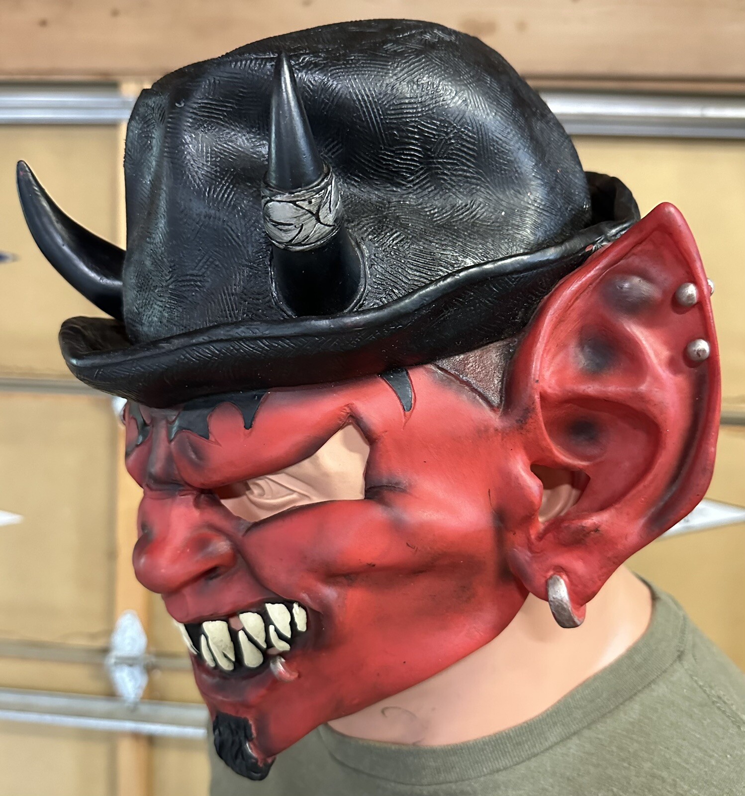 Halloween Devil Mask Demon Prop Satan Diablo Halloween Party Mask ...