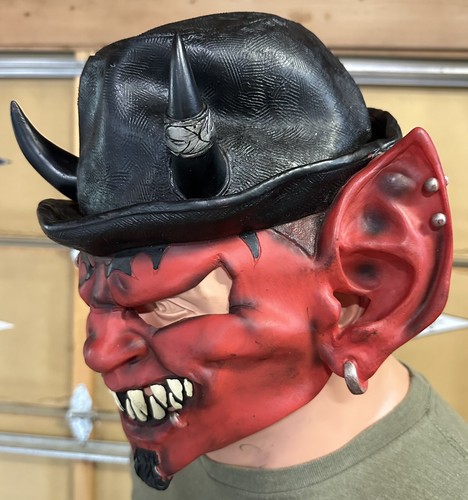 Halloween Devil Mask Demon Prop Satan Diablo Halloween Party Mask ...
