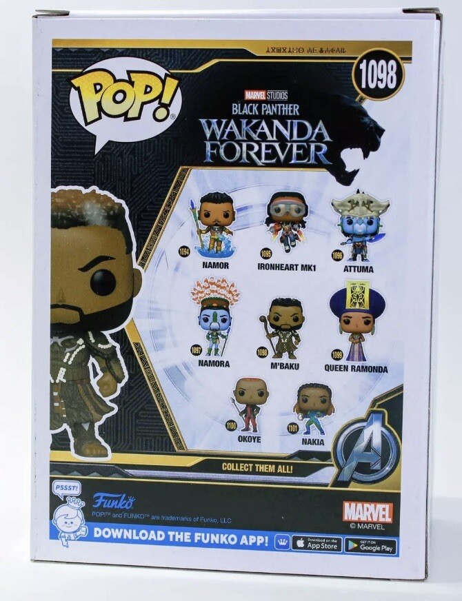 Funko POP! Marvel Studios Black Panther Wakanda Forever M'Baku 1098 | eBay