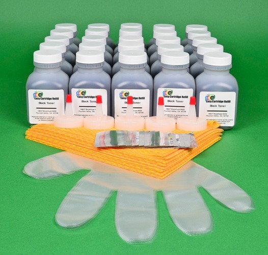 Canon FaxPhone L120 L90 104 25-Toner Refill Kit 90gr. By Easy Cartridge ...