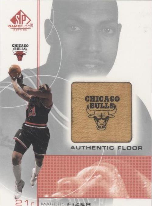 2000-01 SP Game Floor Edition - Authentic Floor Marcus Fizer #FI (MEM ...