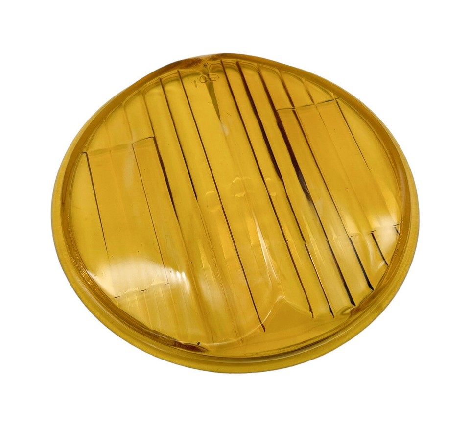 Pair Amber Glass Cats Eye Fog Light Lamp Lenses For 1939 Chevy | eBay