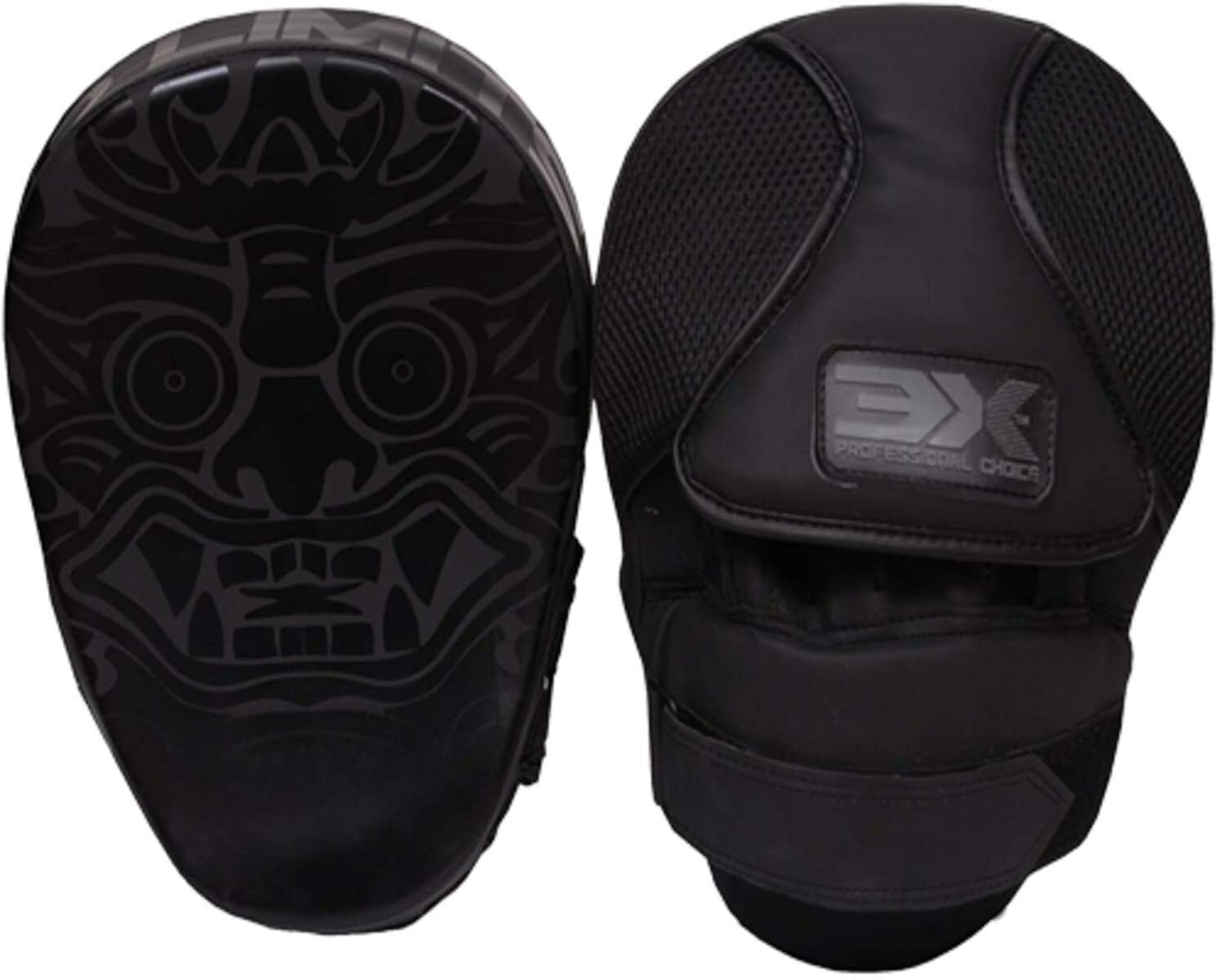 3X Sports Boxing Focus Pads Hook and Jab Curved MMA Pads Focus Training ...