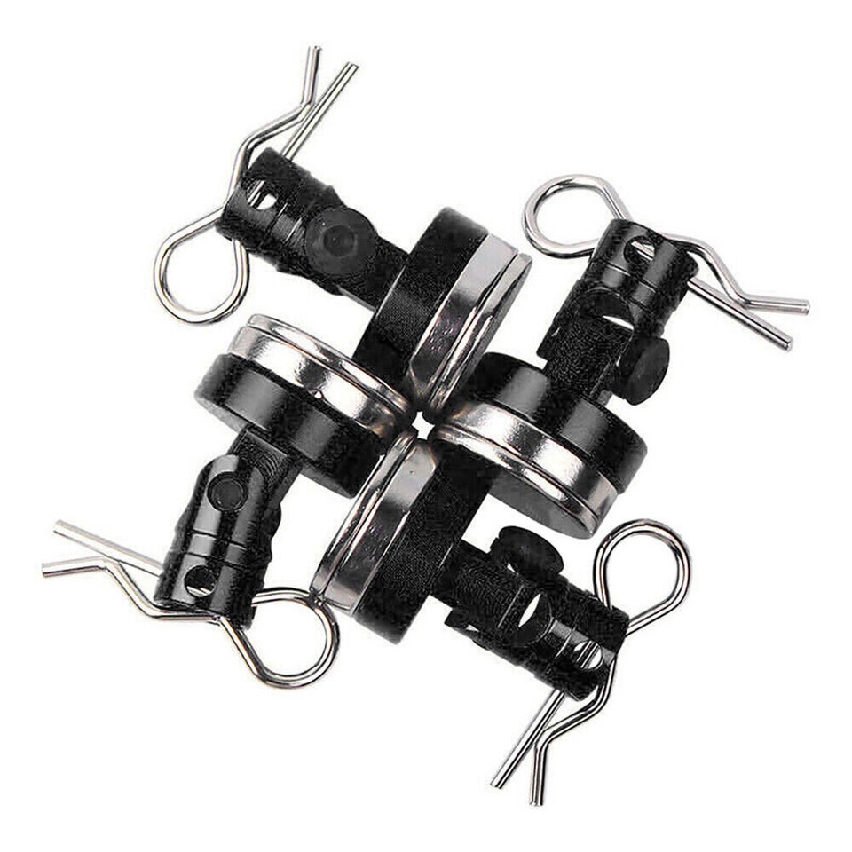 4Pcs Magnetic Invisible Body Post Mount with R clips for 1/10 RC Car ...