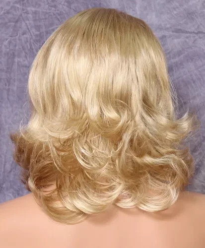 Synthetic Hair Wigs Latest FLIP Style Layered Bottom Curly WIG Blonde ...