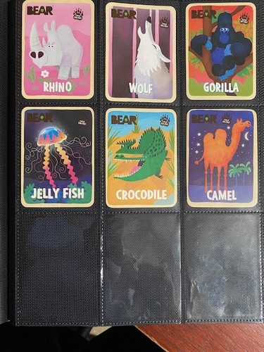 Bear Fruit Snack Animal Cards - Complete Your Set! | eBay