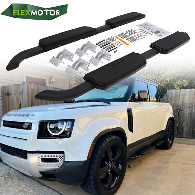 US STOCK Running Boards For Land Rover Defender 110 4-Door 2020-2025 ...
