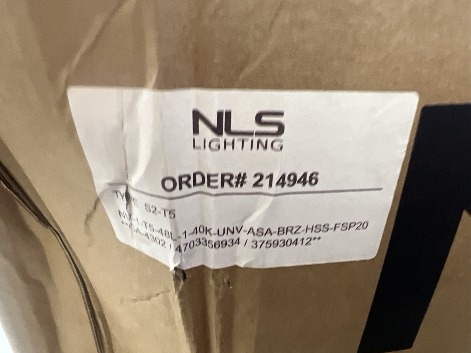 NLS Lighting Bronze NV-1 Flood Light NV-1-T5-48L-1-40K-UNV-ASA-BRZ-HSS ...