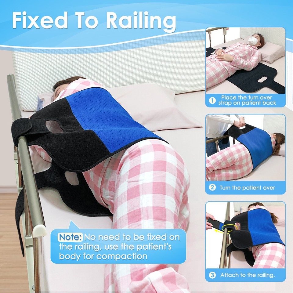 Patient Turning Device Belt For Bed Rails Elderly Adults Safety ...