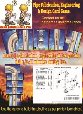 Pipefitting, Fabrication & Engineering Card Games | eBay