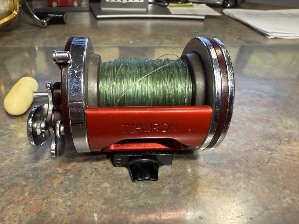 Penn Squidder 140 with Tiburon kit and 2nd Aluminum Spool | eBay
