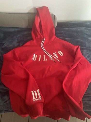 Milano Di Rouge Military Lux Stretch Hoodie Men’s NWT Red Philly | eBay