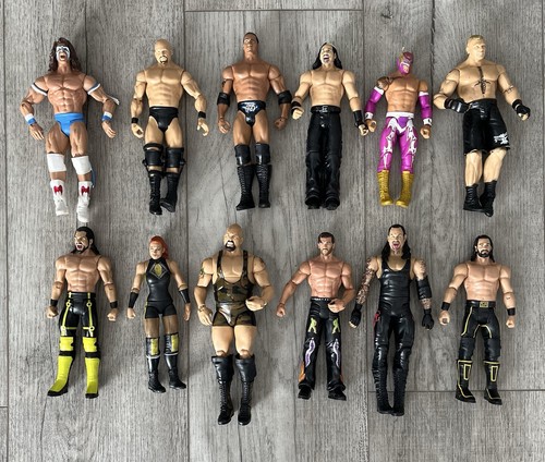 2011 Mattel WWE Wrestling 7" Action Figures Lot of 12 | eBay