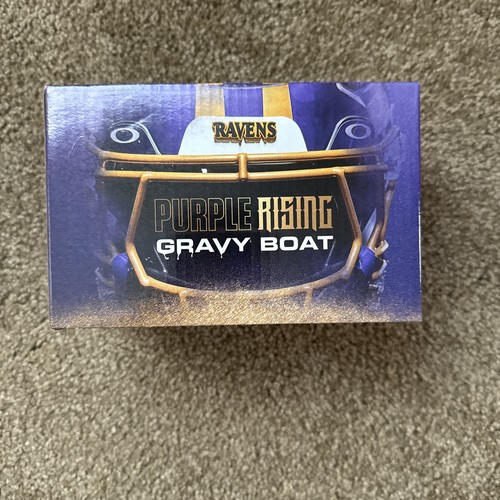 Baltimore Ravens Purple Rising Gravy Boat New Thanksgiving NFL 2025 | eBay