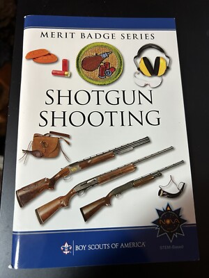 Official Boy Scout Merit Badge "Shotgun Shooting" Pamphlet Current ...