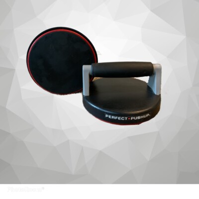 PERFECT PUSHUPS Set Of 2 Non Slip Rotating Swiveling Grip Handle Stand ...