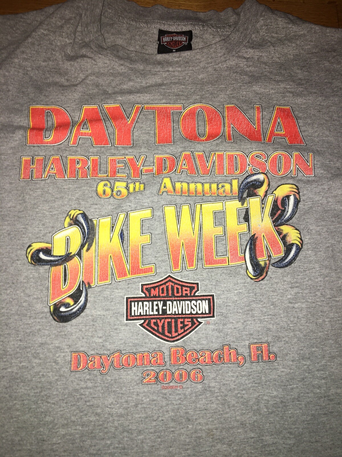 Harley Davidson Motorcycle Daytona Beach Florida 2006… - Gem
