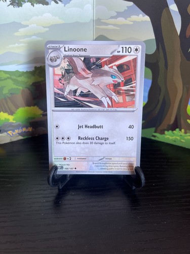 Linoone 168/197 - Obsidian Flames - Uncommon - Pokemon Card TCG - LP | eBay