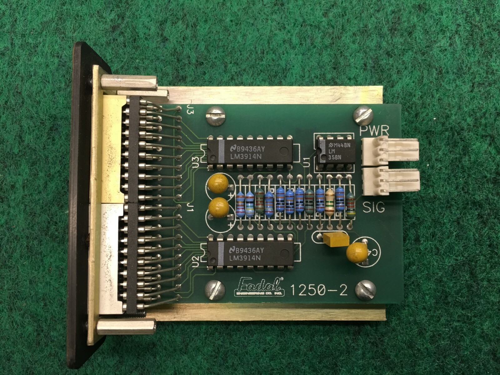 CLEAN!! Fadal 1250-2 Spindle Load Meter PCB-???? | eBay