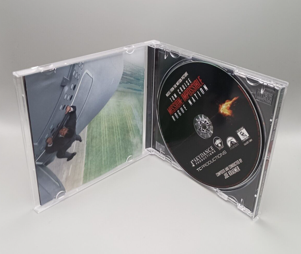 Mission: Impossible: Rogue Nation (Original Soundtrack) Joe Kraemer CD ...