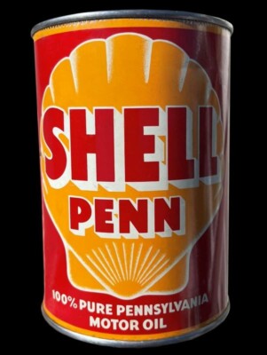 Shell Pennsylvania Motor Oil DIECUT NEW Sign 36" Tall USA STEEL XL Size ...