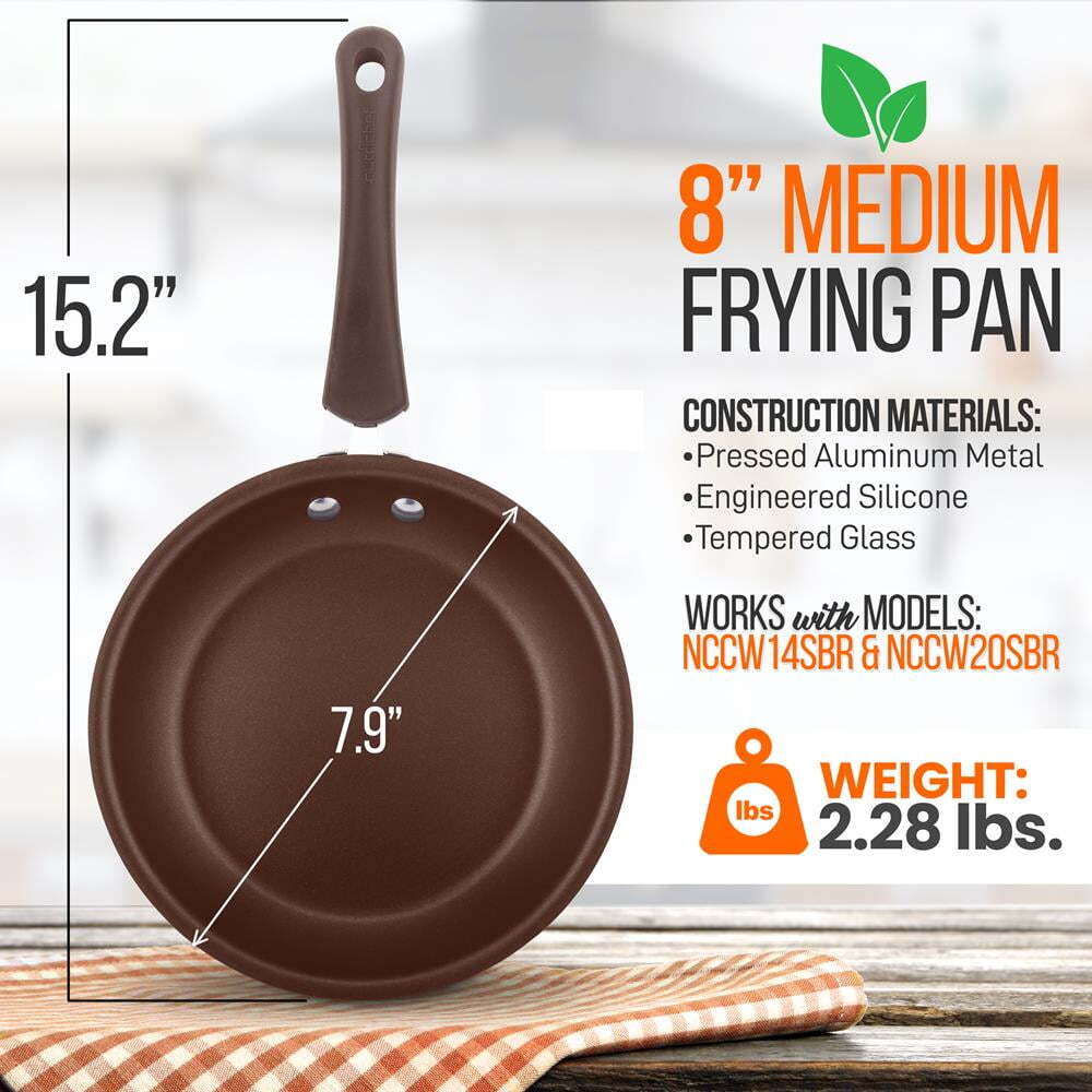 Small Fry Pan - Non-Stick High-Qualified Kitchen Cookware, Safe for Gas ...