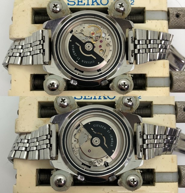 Citizen Seven Star 2812-y Vintage Day Date 21 Jewels Automatic Mens ...