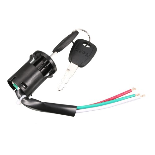 Universal 3 Wired Electric Bike Bicycle Ignition Switch Lock w/ 2 Key ...