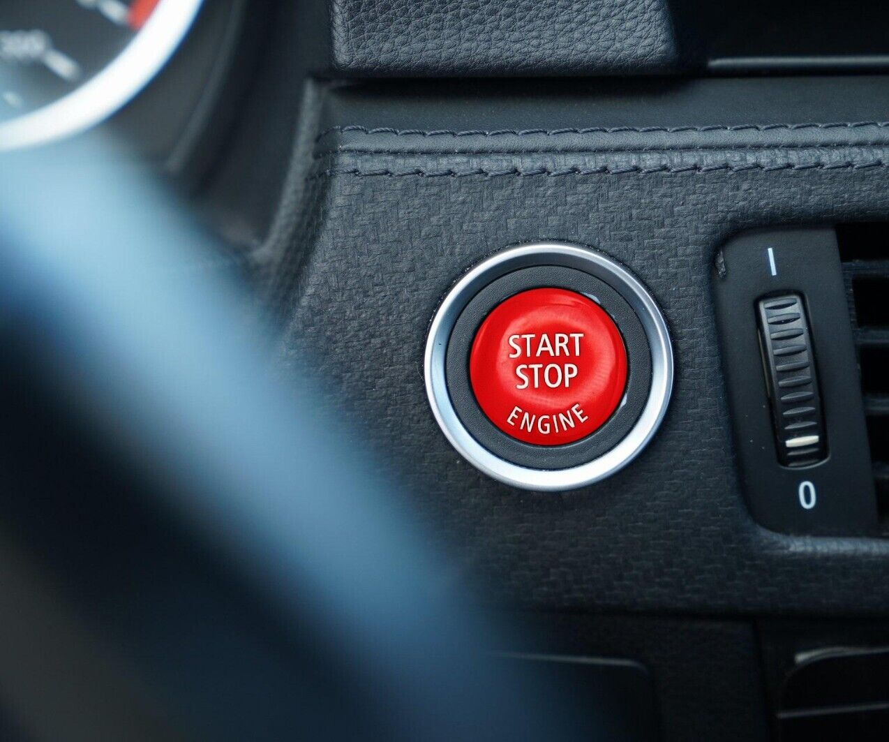 BMW Engine Start Stop Button replacement (RED) E90 E92 E60 E82 E83 E70 ...