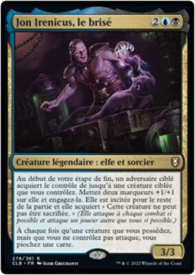 MTG Magic CLB FR - Jon Irenicus, Shattered One/Jon Irenicus, le brisé ...