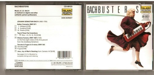 Telarc Bachbusters Don Dorsey 1985 CD 80123 DADC | eBay