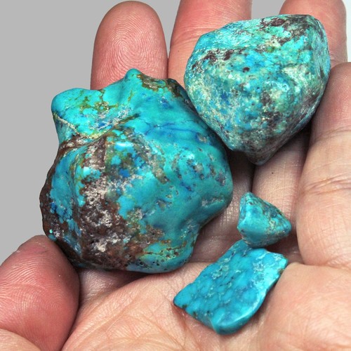 320Ct Blue Green Turquoise Specimen Rough High Hardness UST622 | eBay