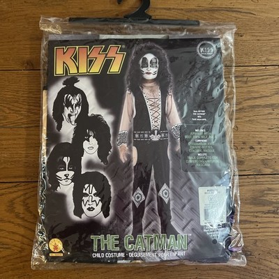 New Kiss Peter Criss Halloween Costume Kids Size Medium 8-10 | eBay