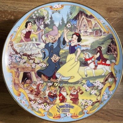 Walt Disney Bradford Exchange Snow White The Seven Dwarfs 7 1/2 ...
