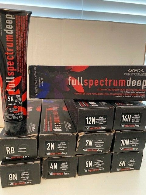 Aveda Full Spectrum Deep Very Light Blonde 9n 2.8 Oz Creme Color for ...
