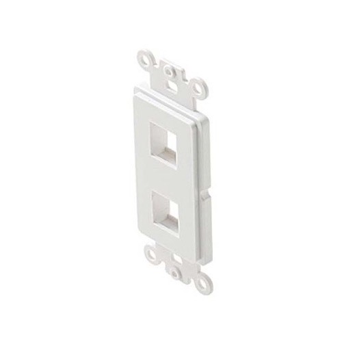 Eagle Decora Type 2 Port Keystone Insert White ABS Plastic Easy Data ...