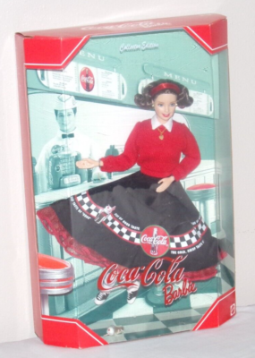 Coca Cola Barbie Soda Fountain Coca Cola® Barbie® Doll (Sweetheart)